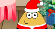 Pou Christmas Dinner | juegos de Pou - jugar online - descargar - cartoon