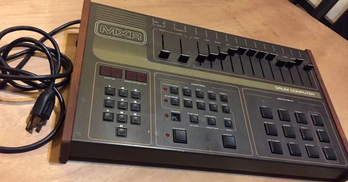 MATRIXSYNTH: MXR Drum Computer Low Serial #96