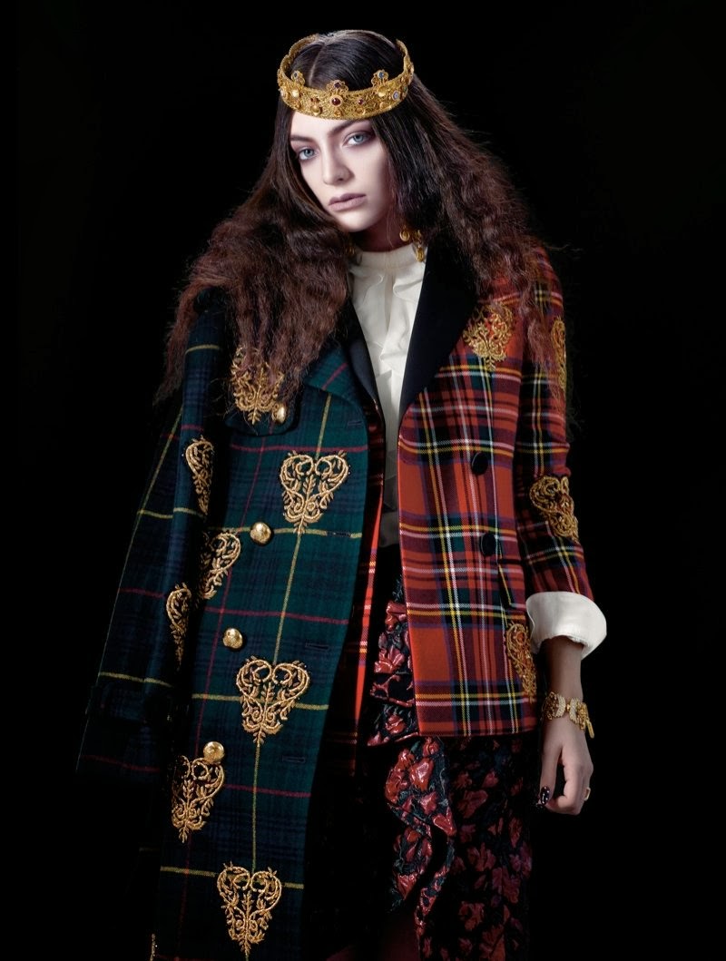 God Save Anna: Lorde Royalty for "The Wild Magazine" by Stevie and Mada