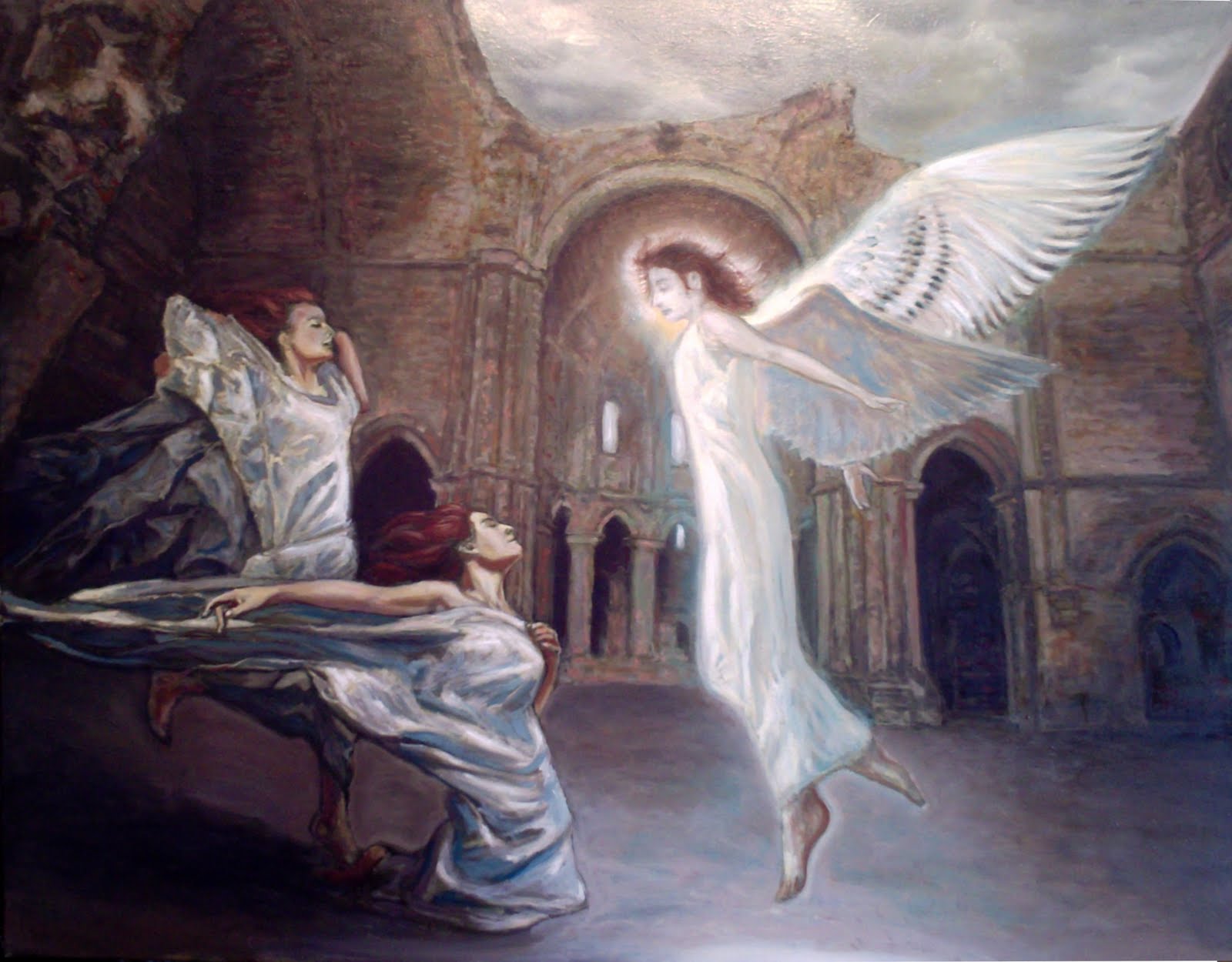 Pablo J Porras: Aparición de un ángel en Moreruela