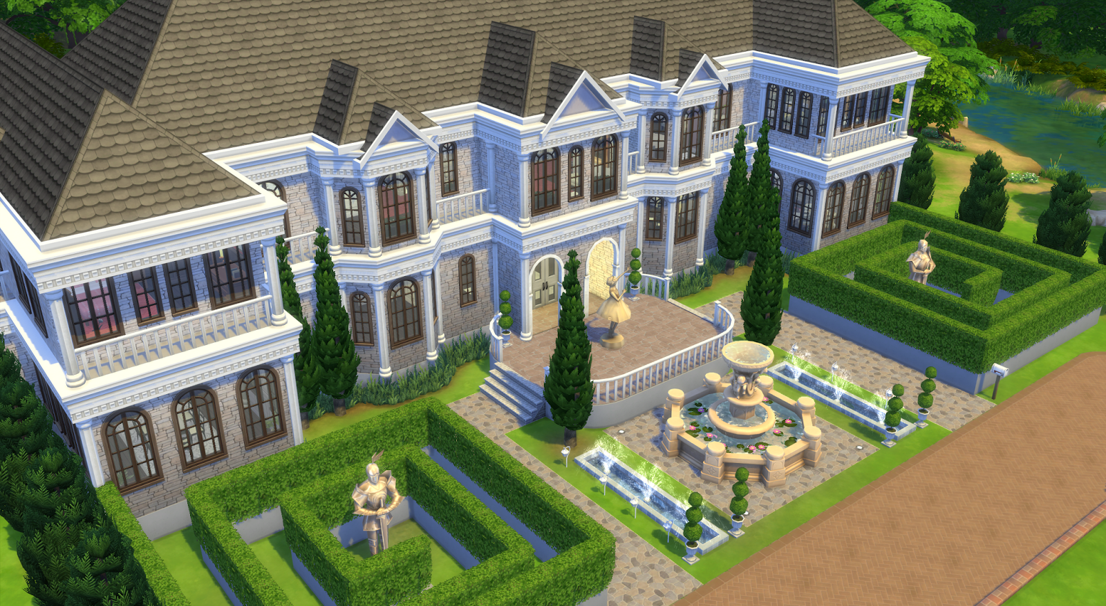 Love Simply Sim: Let's Build A Mansion CC List