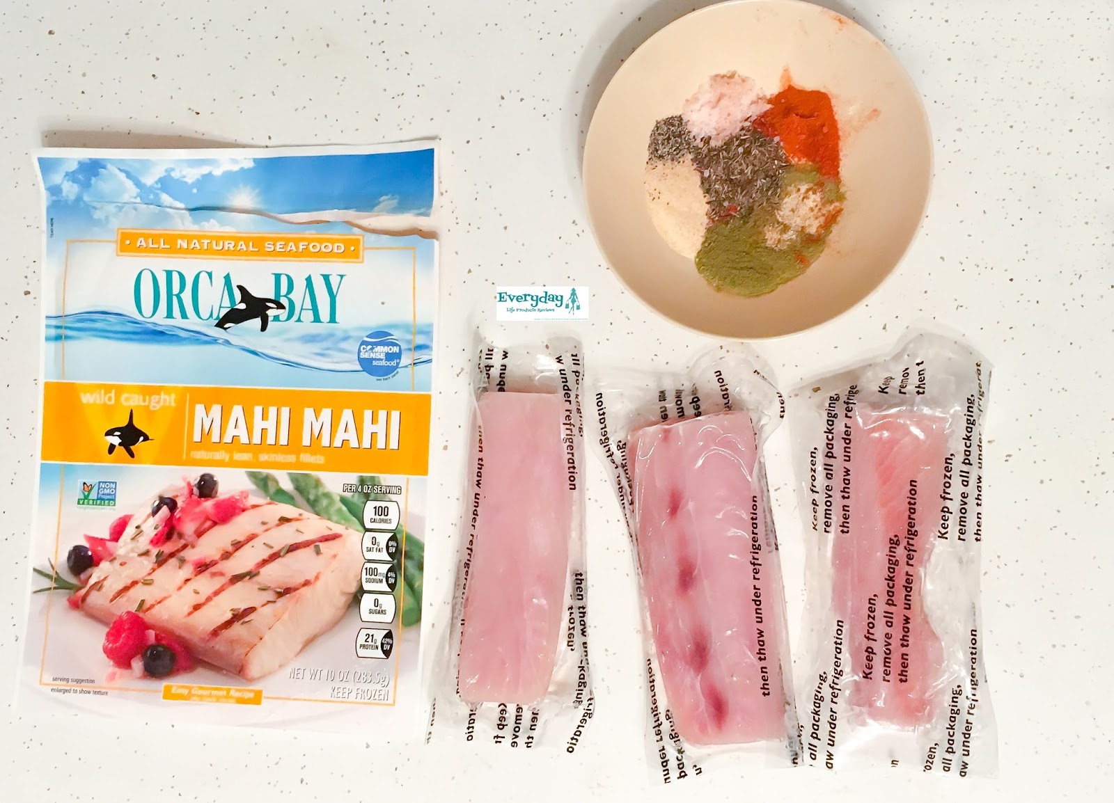 Moms Meet Free Orca Bay Seafood Salmon and Mahi Mahi Fish Fillets with ...