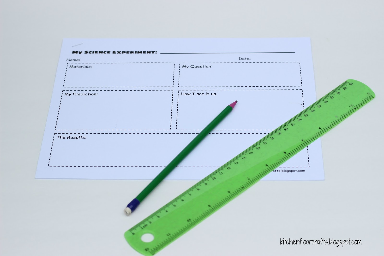 Kitchen Floor Crafts: Science Tool Kit - A Homemade Gift