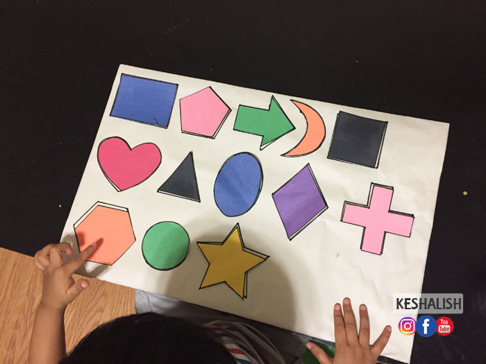 keshalish: Shapes Matching Activity for Toddler | Learning Shapes