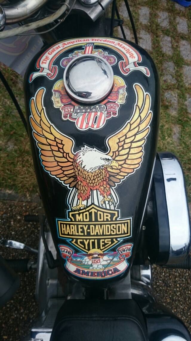 がるーだのターコイズ スポーツスター (garuda's turquoise sportster): なんちゃってリバティー