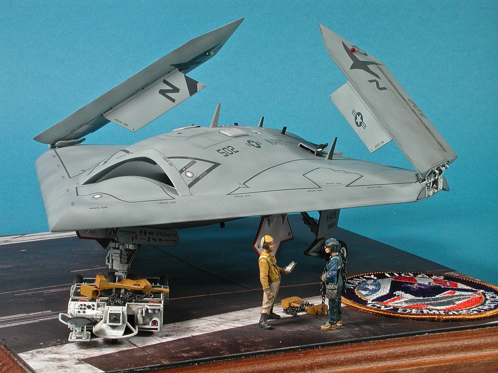 The Modelling News: Northrop Grumman X-47B UCAS - Build Review Pt I.