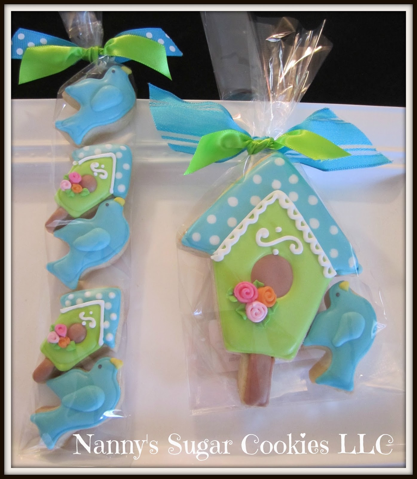 Nanny's Sugar Cookies LLC: Blue Birds & Bird Houses...