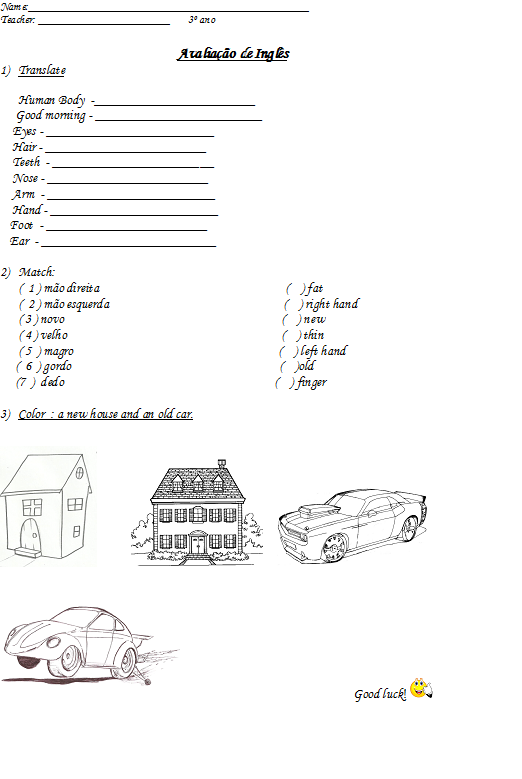 Blog da Dany!: Inglês