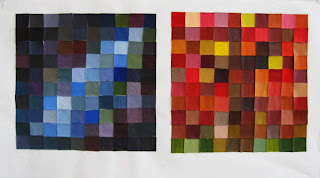 So You Missed My Class: 2D Design- Color Temperature Season Collage Project