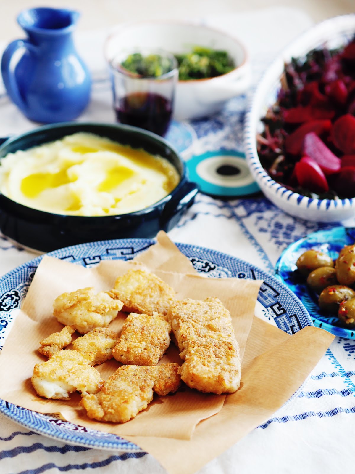 Greek Independence Day: Salt Cod and Skordalia (Μπακαλιαρος σκορδαλια)