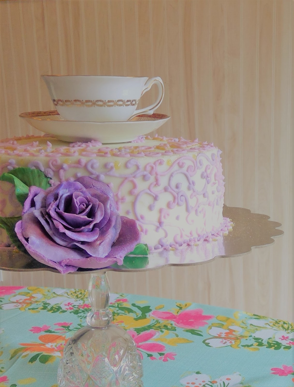 Queen Anne's Lace Cakes