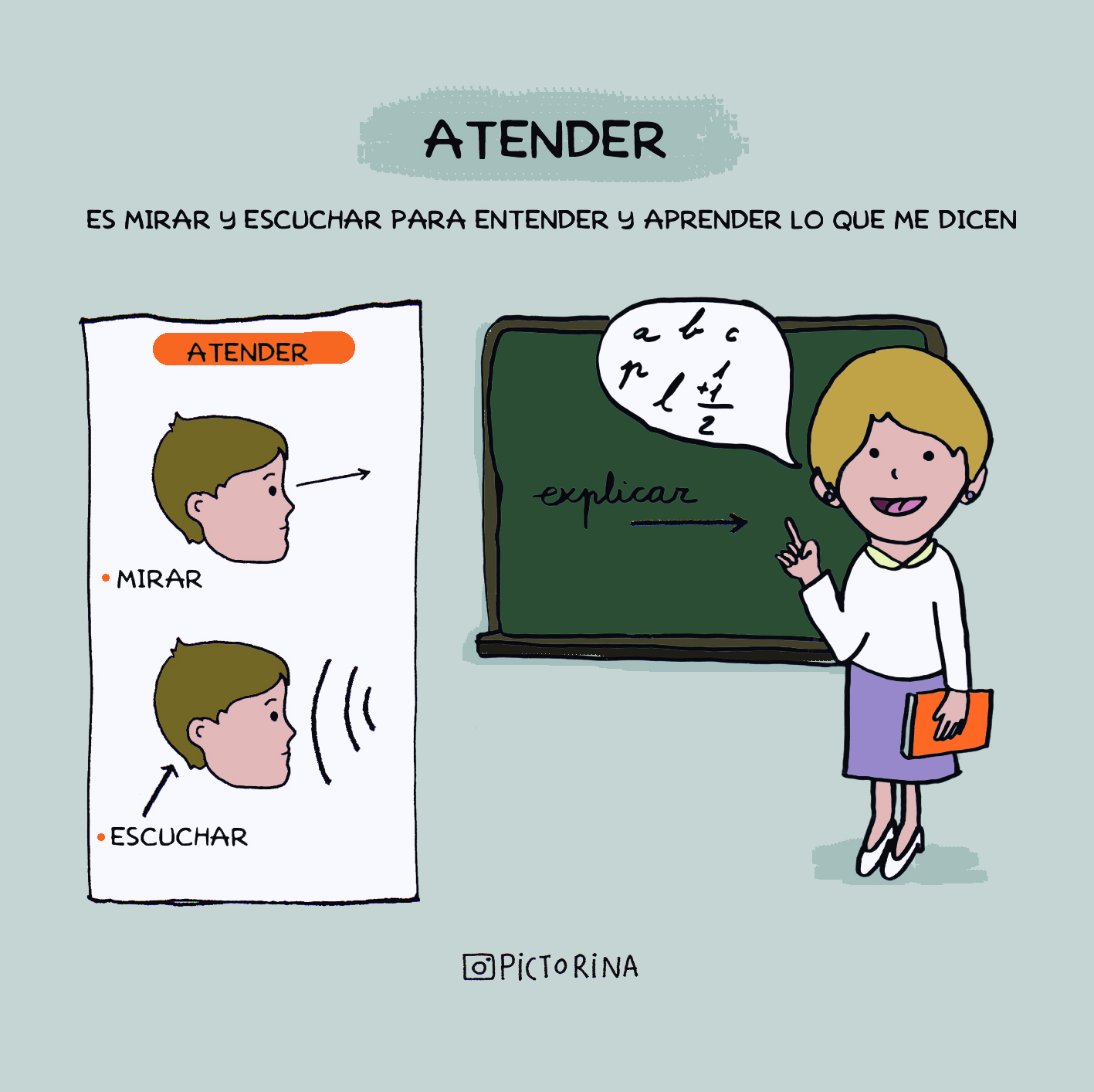 Dibujos para niñ@s que necesitan apoyos visuales: noviembre 2018