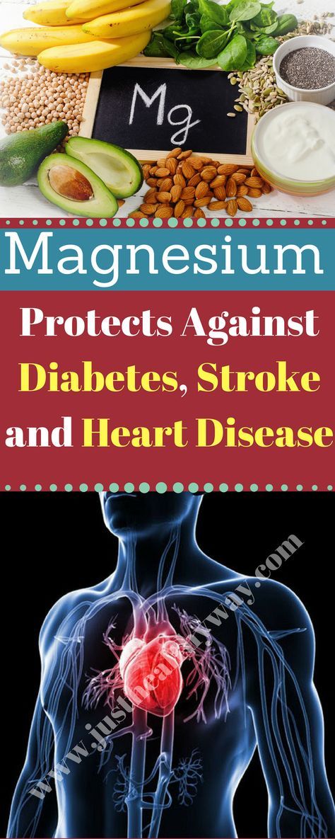 MAGNESIUM PROTECTS AGAINST DIABETES,STROKE AND HEART DISEASE - HEALTH ...