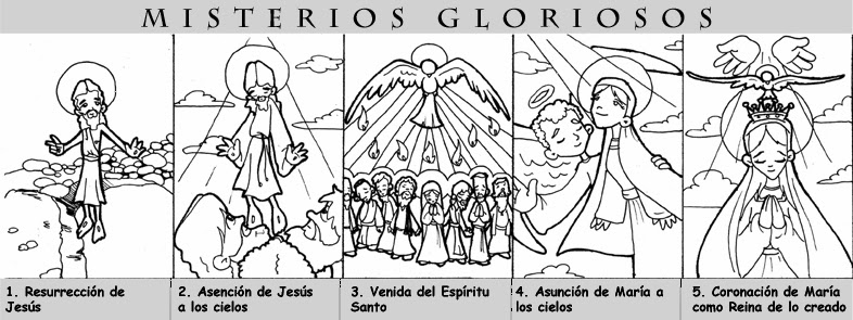 ® Virgen María, Ruega por Nosotros ®: MISTERIOS DEL SANTO ROSARIO PARA ...