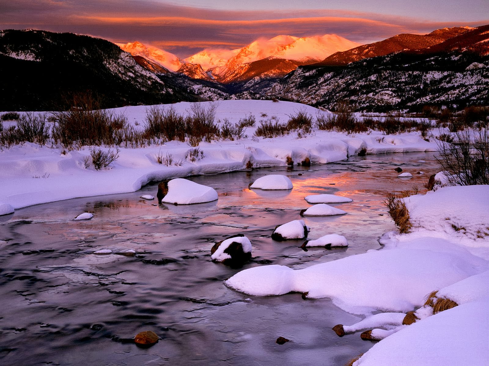 Fondo de Pantalla Naturaleza agua helada | Fondo Pantalla Online