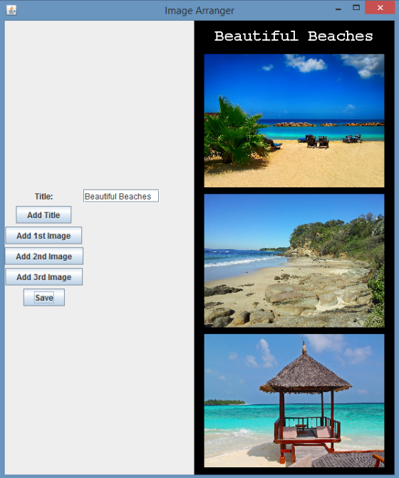 Joy Of Java: Image Arranger For Pinterest