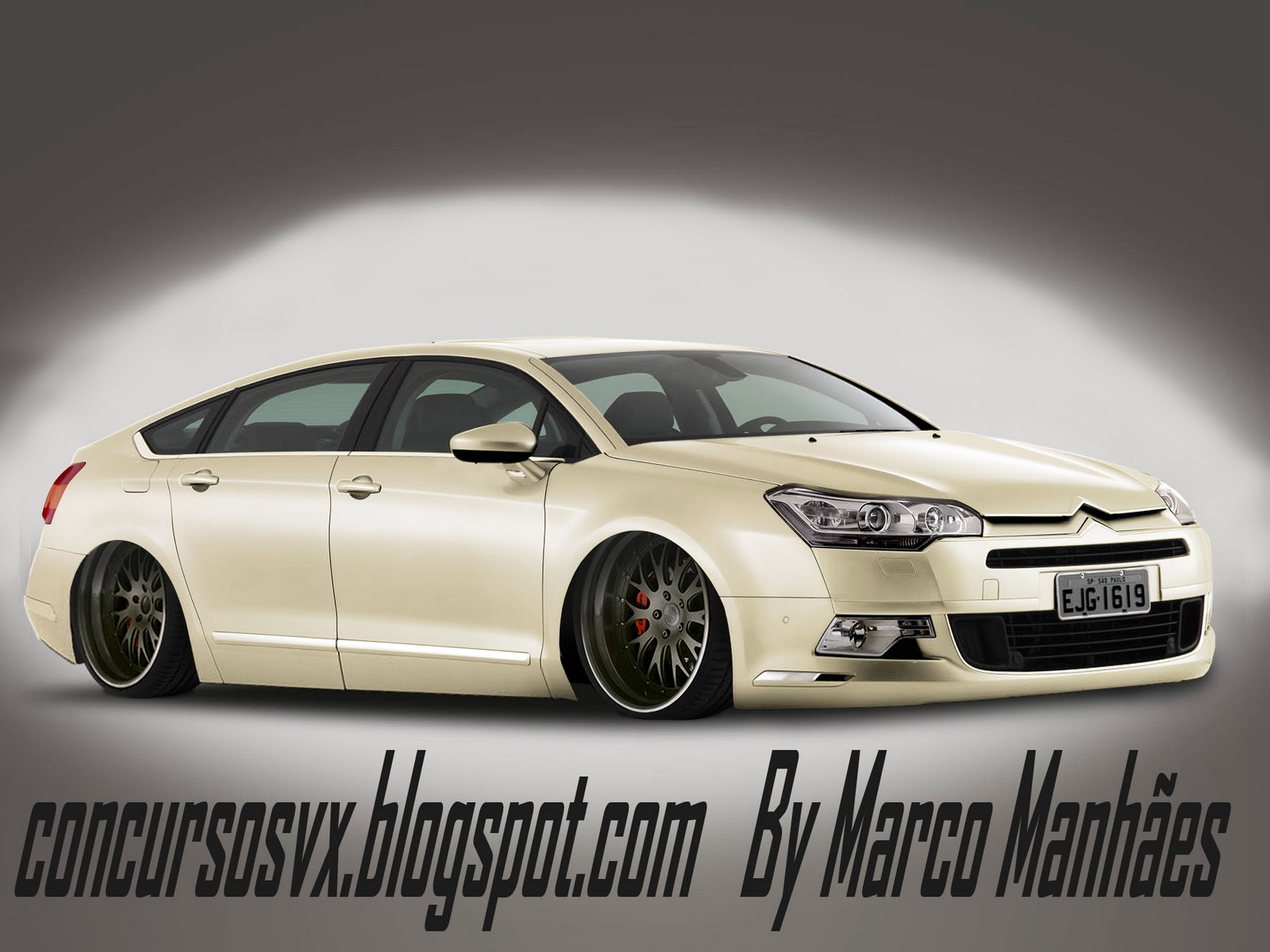 CONCURSOS VX: VIRTUAL CUSTOM CITROEN C5 By MARCO MANHÃES.