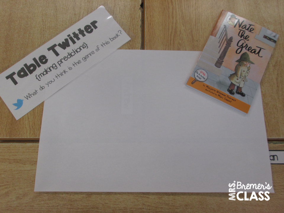 Nate the Great, Table Twitter...and a Classroom Mystery to Solve! | Mrs ...