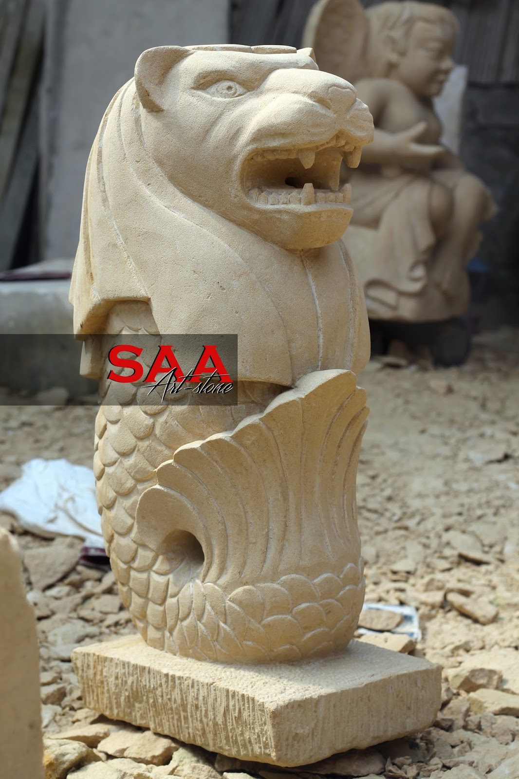 Kerajinan Batu Paras Jogja di Gunungkidul: PAtung Batu Paras Jogja