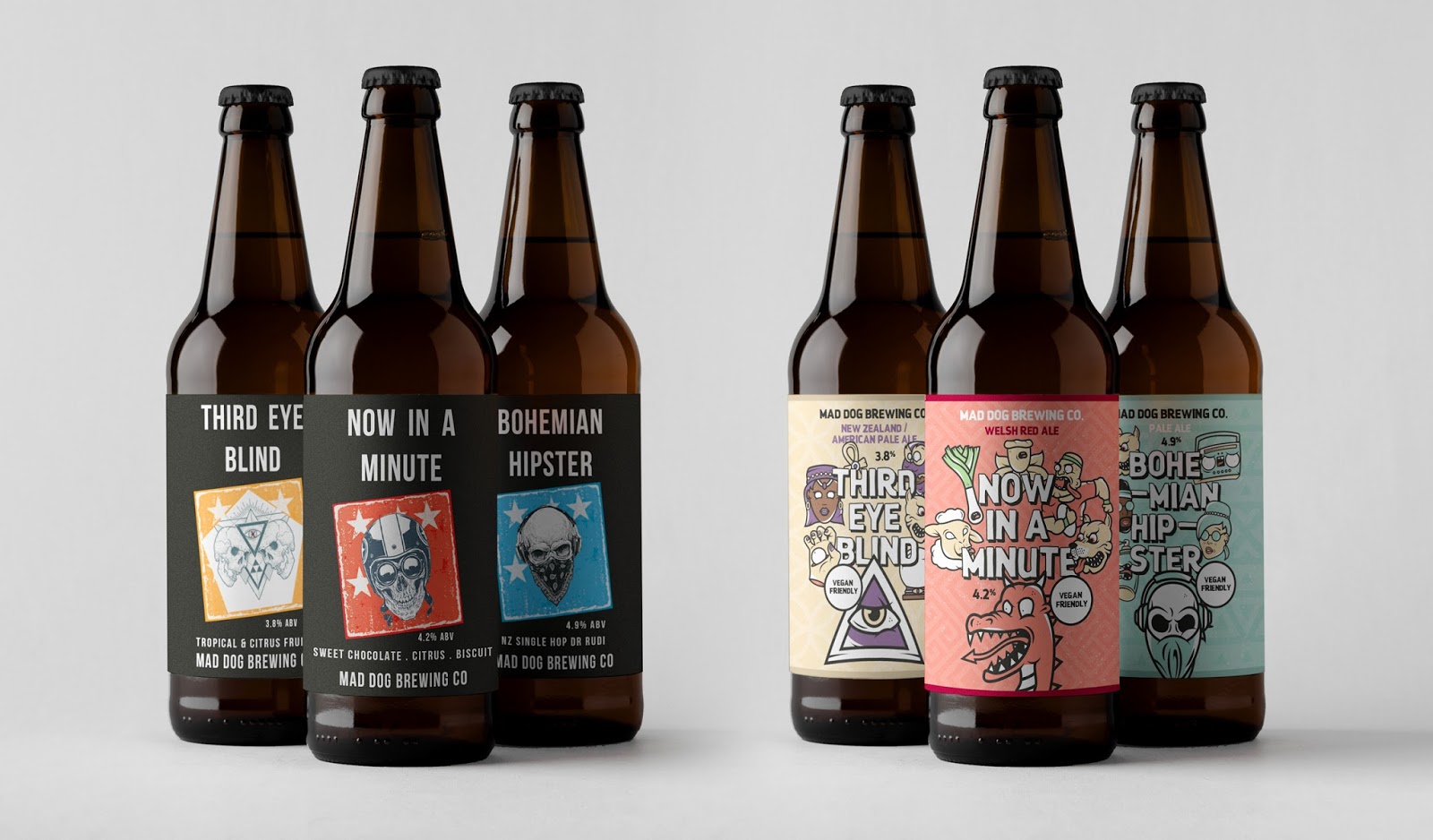 Mad Dog Brewing Co. Rebrand – Packaging Of The World