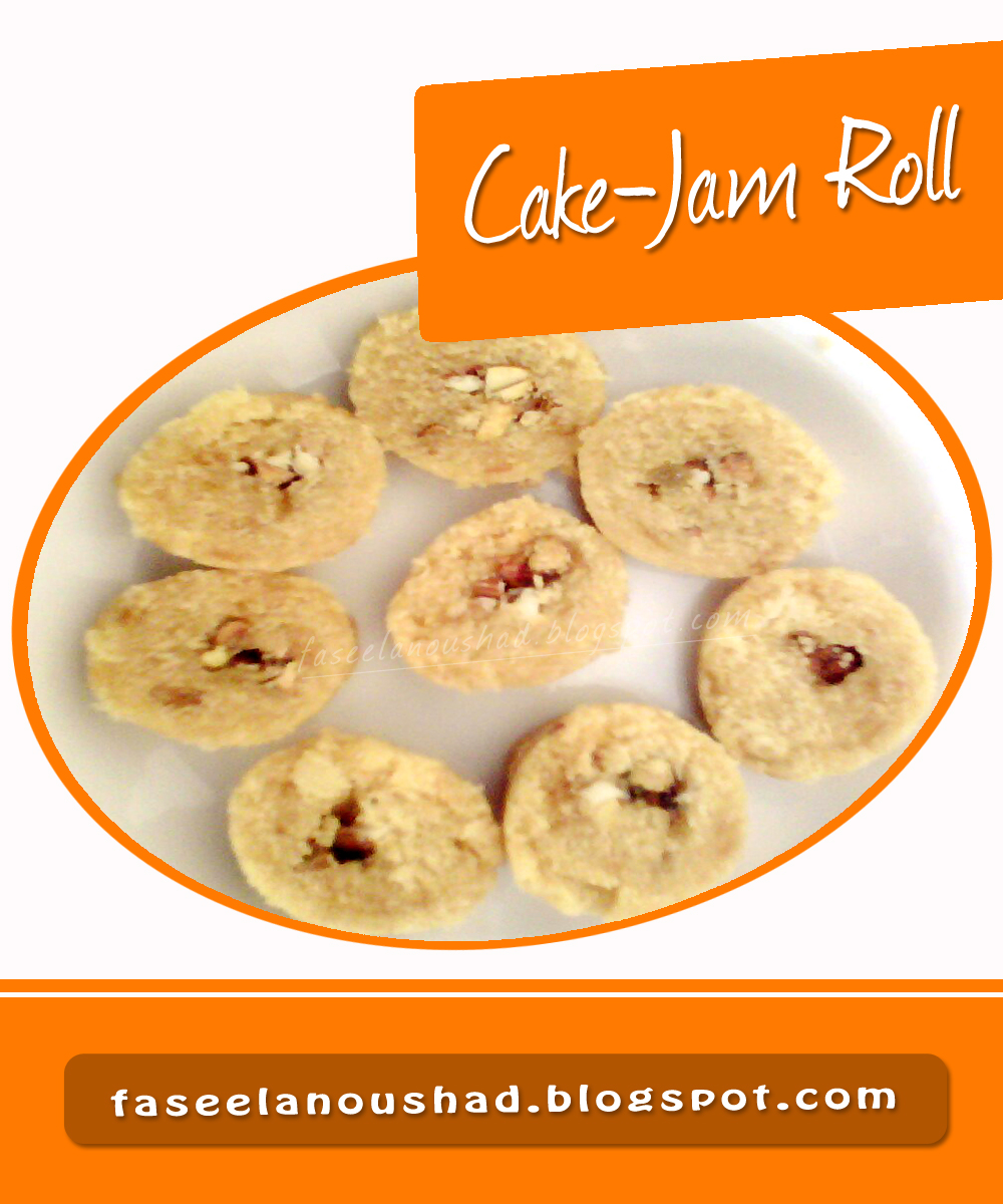 GOOD FOOD ENDS WITH GOOD TALK: Cake-Jam Roll