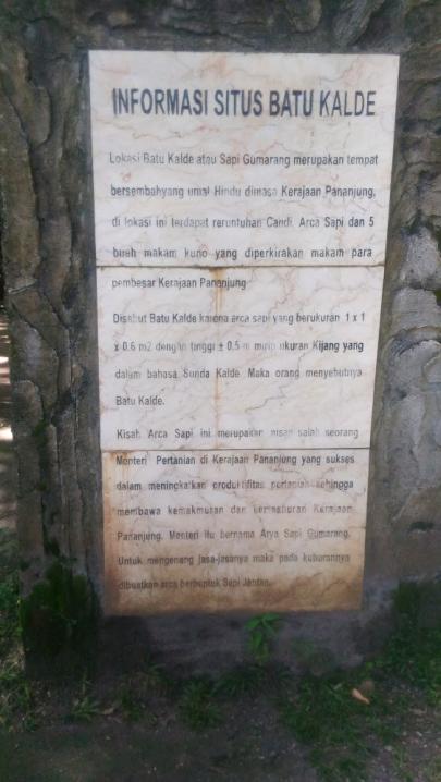 SIDE424: makalah situs goa jepang dan batu kalde di pangandaran