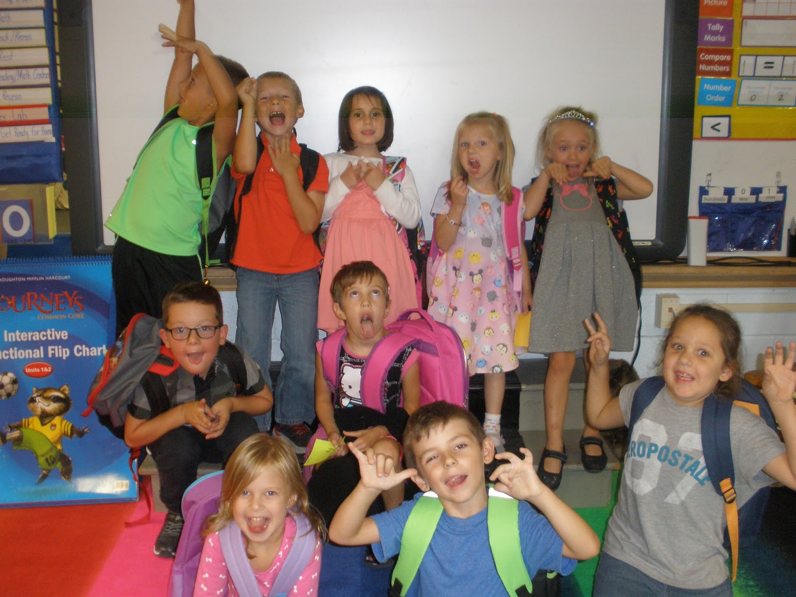 Mrs. Kossman's Kindergarten: First Day of Kindergarten