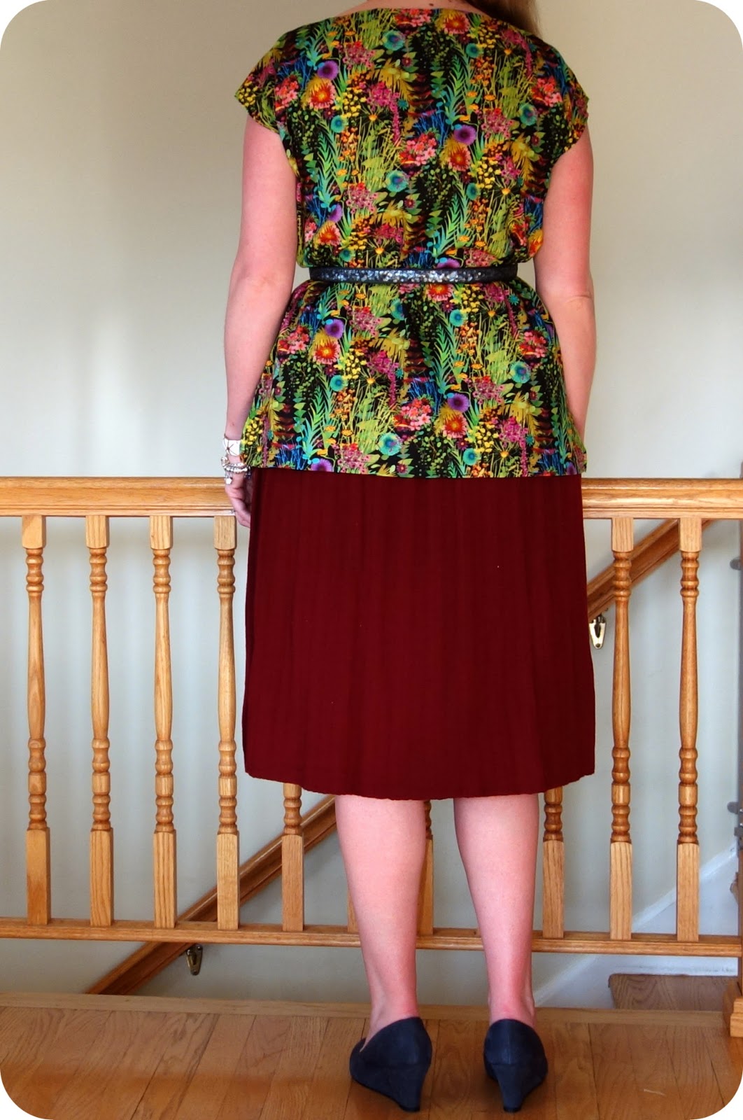 My Superfluities: Made by Me Files: Tresco Floral Top and Girl's Dress ...