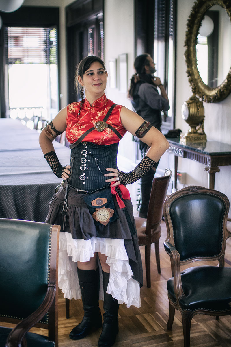 QLIO.ORG - FOTOS: SteamPunk Zaragoza | Sesion de fotos en el Palacio ...