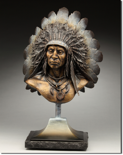 White Wolf : Native American Bronze Sculptures and Monuments by Mark ...