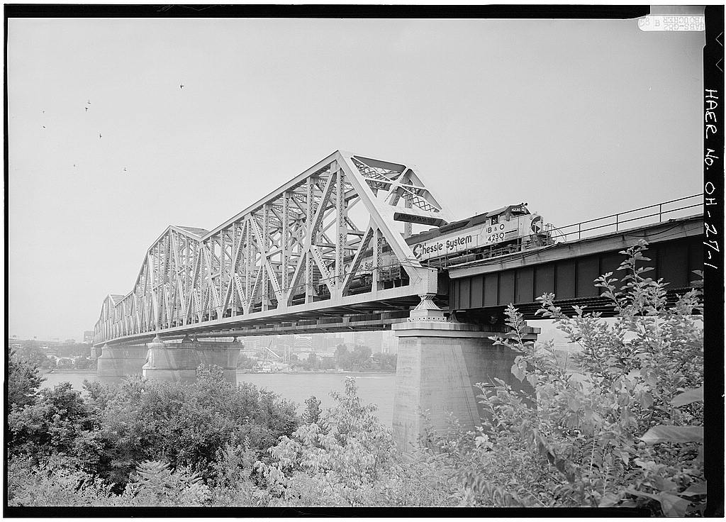 Industrial History: CSX/(C&O+L&N) 1929 and 1974 Bailey Bridges over ...