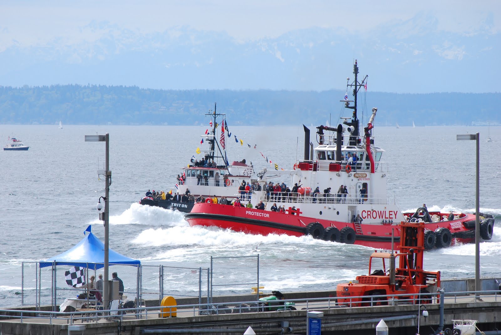 Channel 14, Seattle Traffic: Tugboat "Hunter" Extends Win Streak at ...