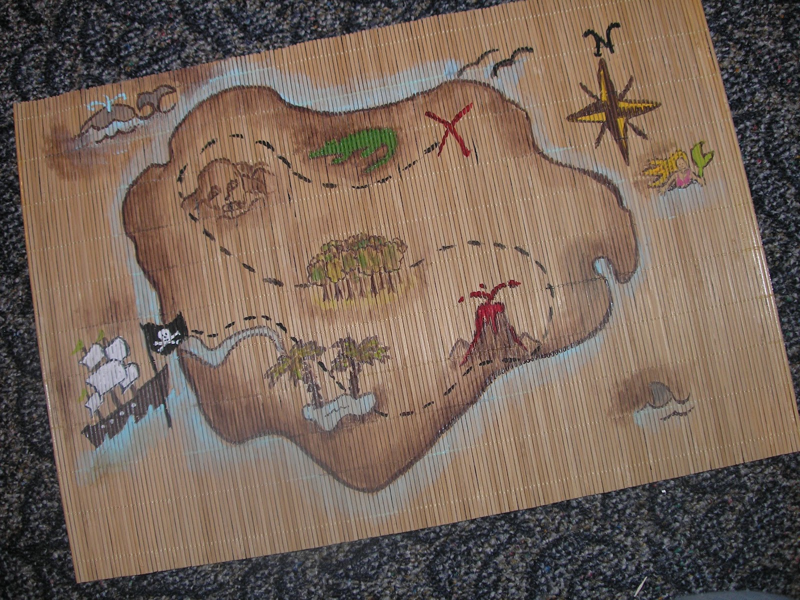 Create with Kiddos: A treasure of a map
