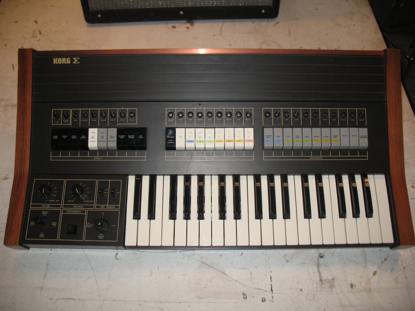 MATRIXSYNTH: Korg Sigma (KP-30) Vintage Synthesizer