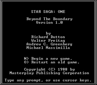Side Quest Saga: Star Saga: One - Beyond the Boundary - The Basics