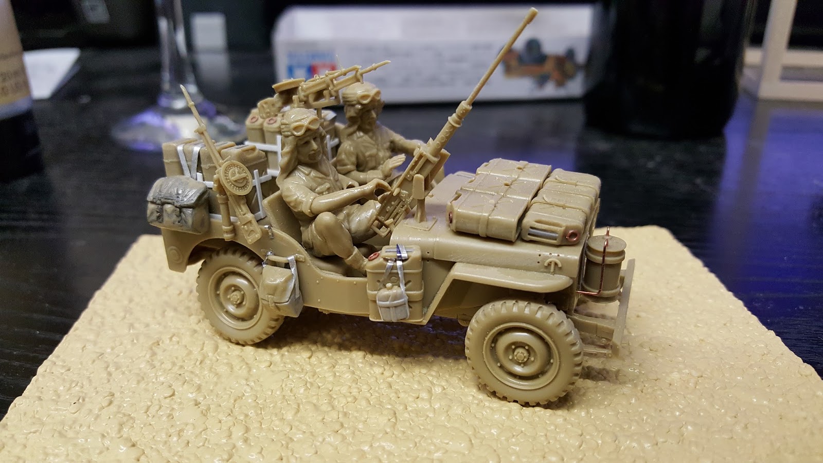 Simon Dean Models: Tamiya 1/35th British SAS Jeep