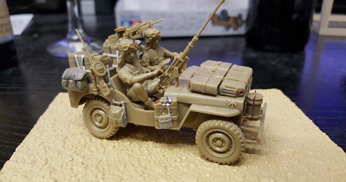 Simon Dean Models: Tamiya 1/35th British SAS Jeep