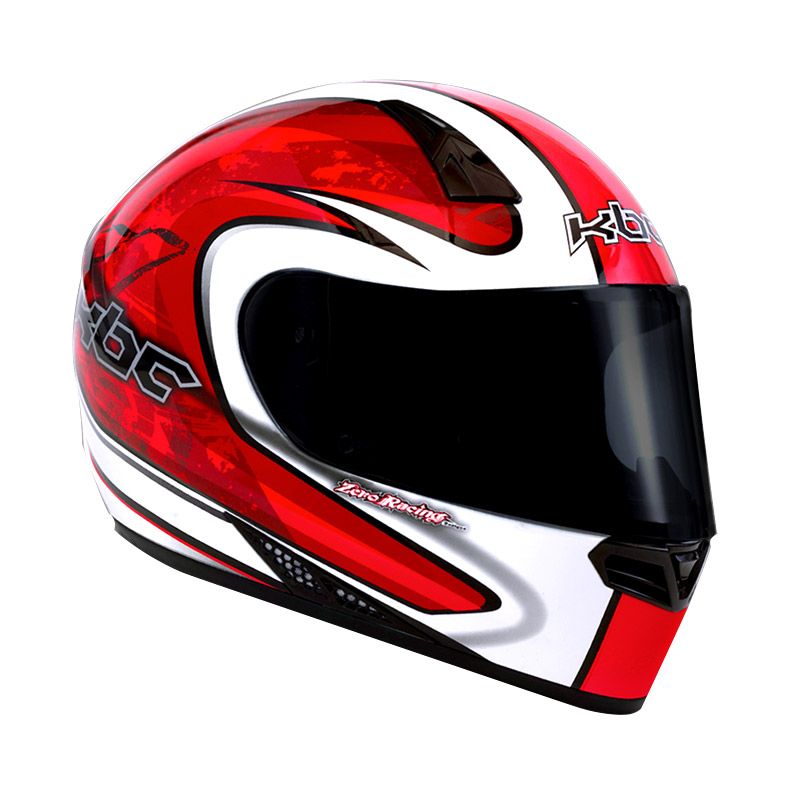 KBC V Zero White Red | Helmet Lovers