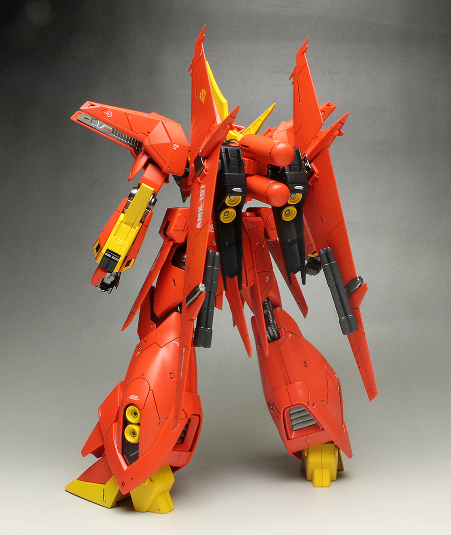 GUNDAM GUY: RE/100 AMX-107 Bawoo - Painted Build