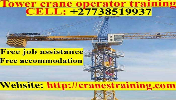 TOWER CRANE OPERATOR TRAINING SCHOOLS IN SOUTH AFRICA +27738519937