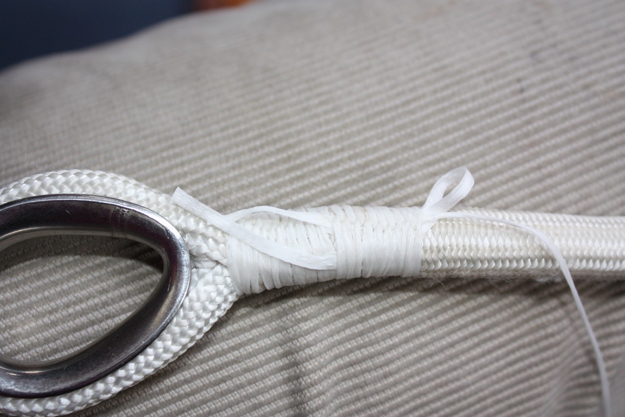 Splicing and whipping - Team Giddyup