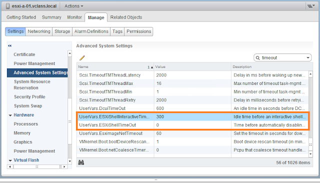 Virtualization The Future: ESXi Shell, SSH and DCUI Timeout Settings in ... Virtualization The Future: ESXi Shell, SSH and DCUI Timeout Settings in ...