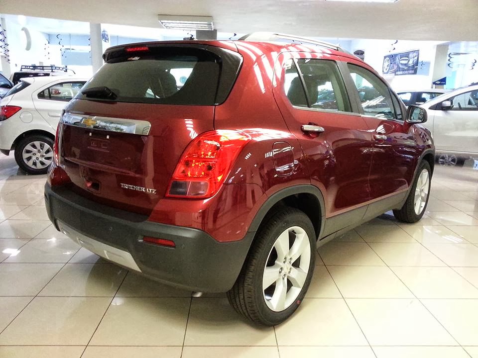 Os detalhes do Chevrolet Tracker 2014