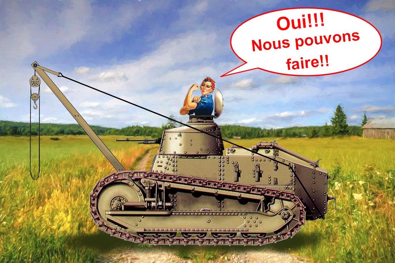 Panzerserra Bunker- Military Scale Models in 1/35 scale: Renault FT 17 ...