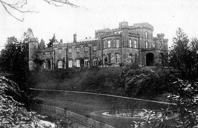 Tour Scotland: Old Photographs Strathallan Castle Scotland