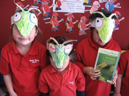 Room 1 Blog 2011: Praying Mantis Masks