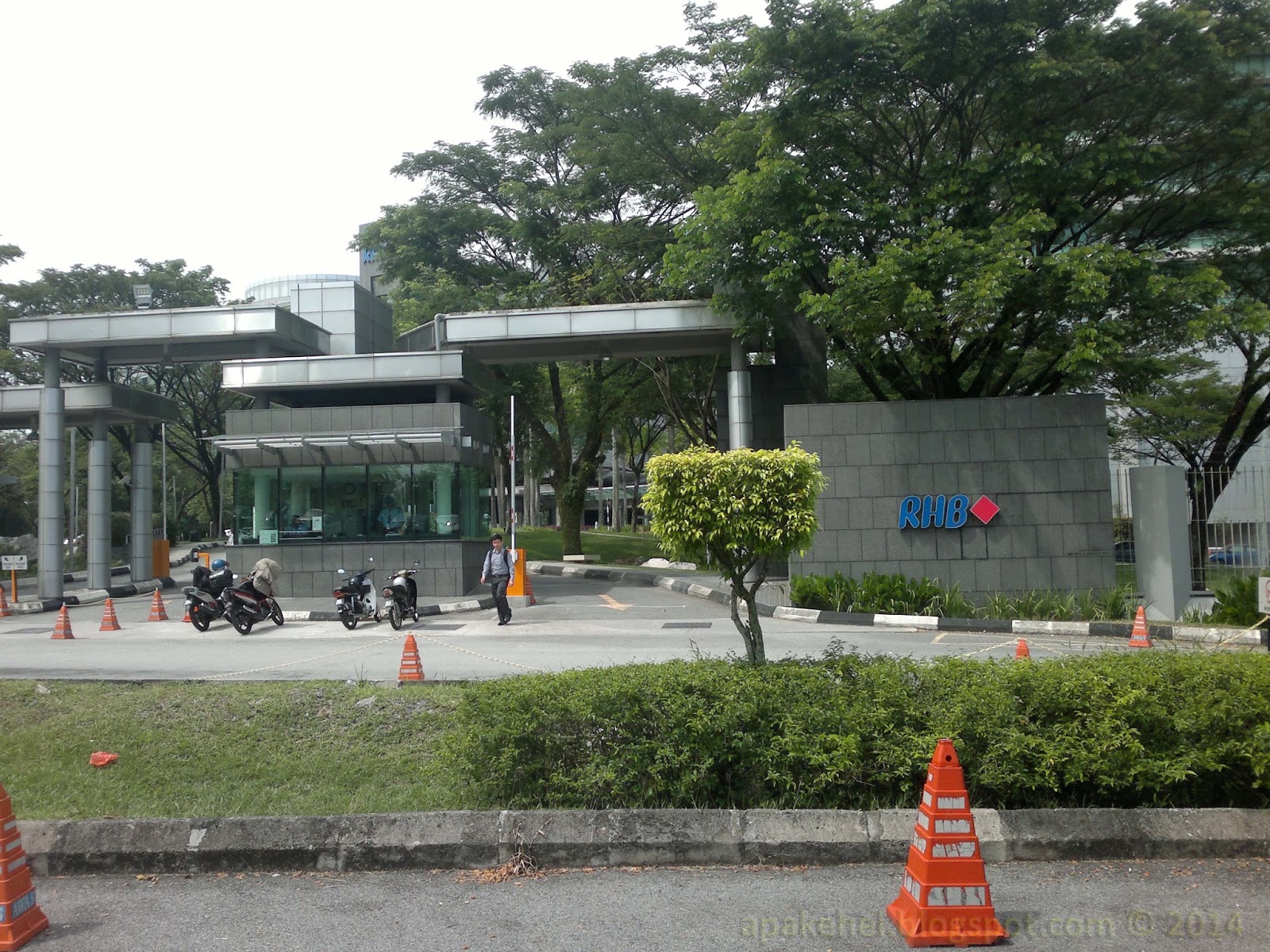 Wordless : RHB Bangi IT and Training Centre Once Blogger is Always Blogger
