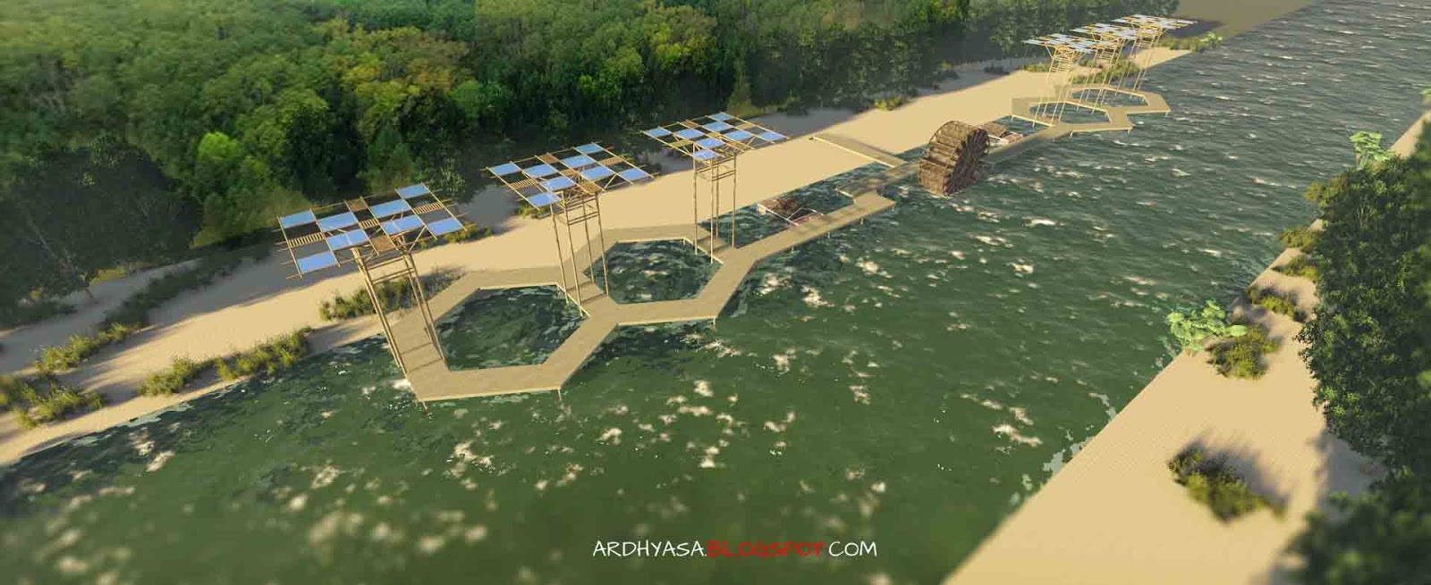 Bengawan Solo Turbin Project | A + A s t u d i o