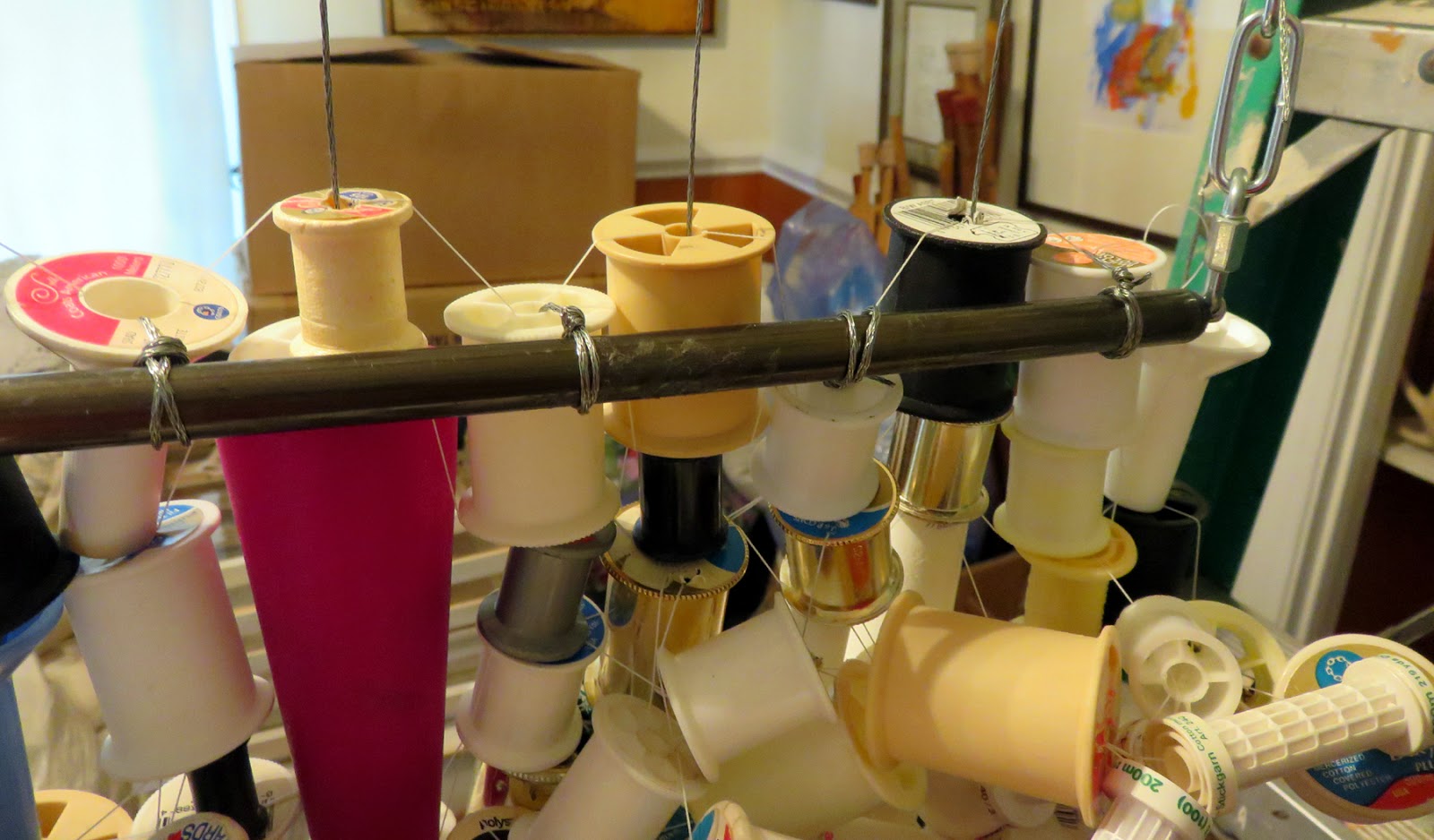 Art In Stitches: Spool Quilt