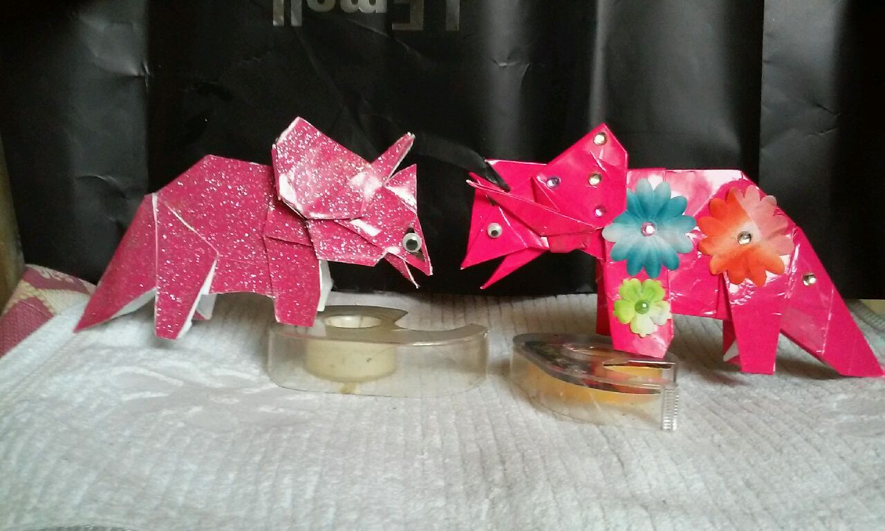 종이접기 세상_Korean Origami Art ^^: Korean Origami_Animals_7